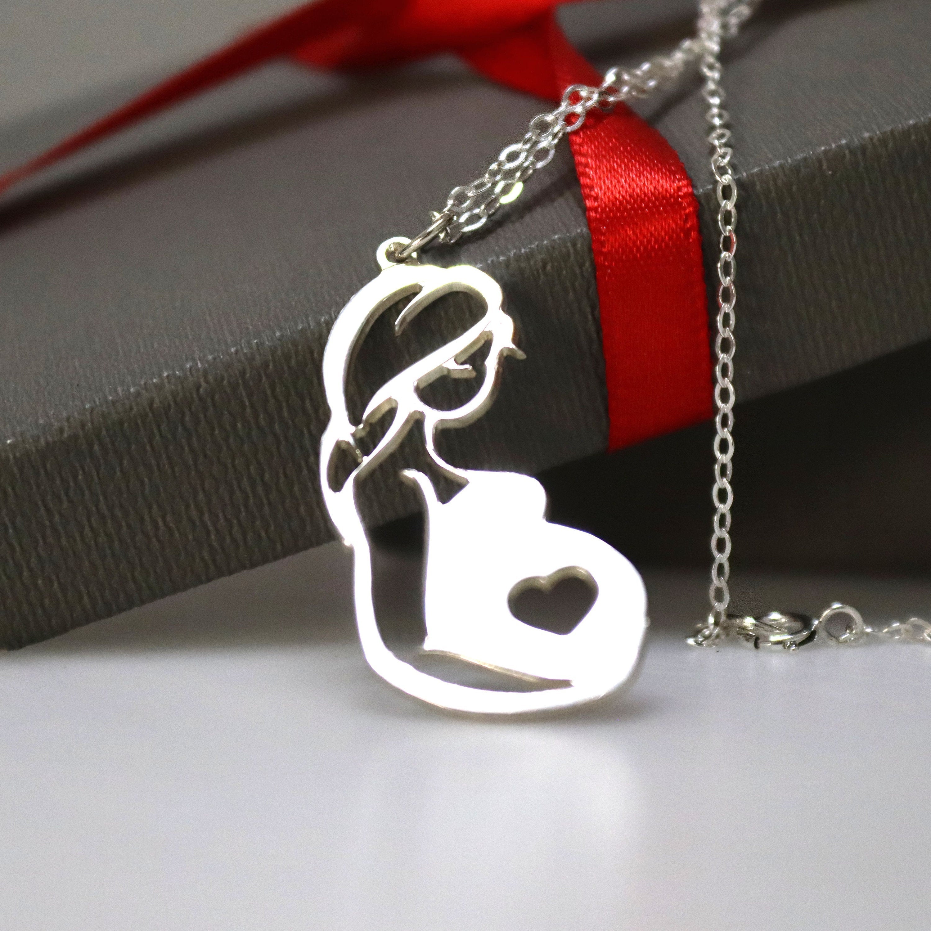 Gift for Expecting Mom - Mother's Necklace -new Mom Jewlery - Mom Gift ...